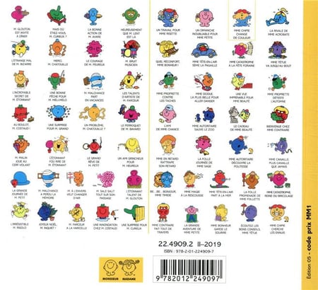 Madame Chipie change de couleur : Roger Hargreaves | Cultura