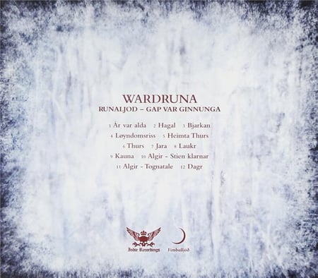 Runaljod - Gap Var Ginnunga : Wardruna - Hard - Metal - Genres musicaux ...