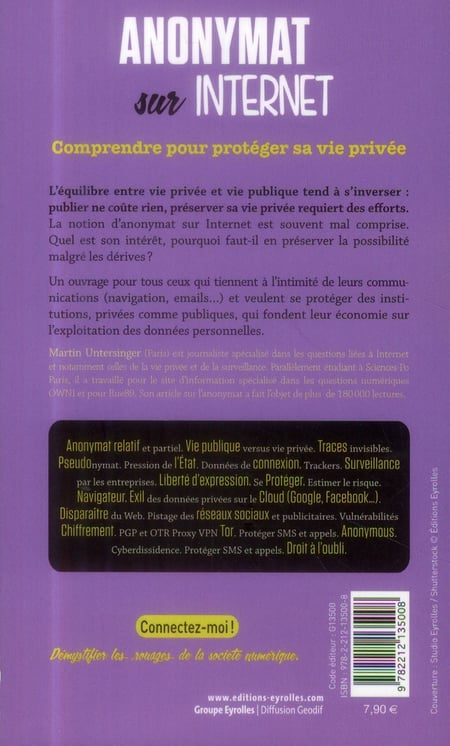Anonymat sur l'internet - comprendre pour protéger sa vie privée ...