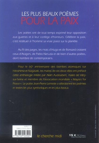 Les plus beaux poèmes pour la paix | Cultura