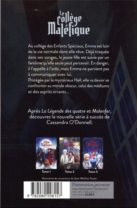 Le collège maléfique Tome 4 : la rébellion : Cassandra O'Donnell ...