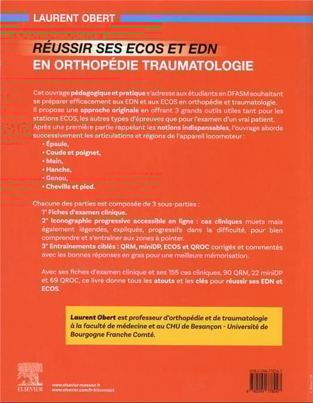Réussir ses ECOS et EDN en orthopédie-traumatologie : fiches d'examen ...
