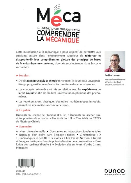 Méca - le livre qu'il vous faut pour (enfin) comprendre la mécanique ...