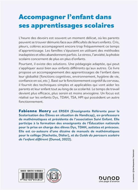 Accompagner Lenfant Dans Sa Scolarité Tdah Dys Hpi Tsa Et Tous