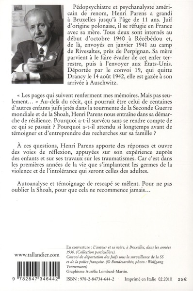 Retour à La Vie Guérir De La Shoah Entre Témoignage Et Résilience