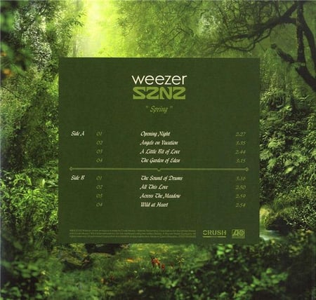 Sznz : Spring : Weezer - Vinyles pop-rock | Cultura