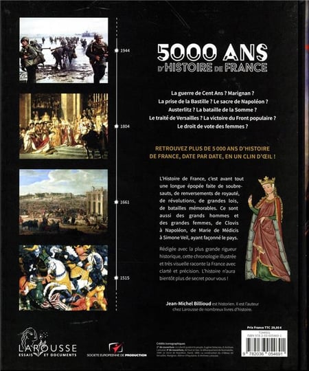 5000 ans d'Histoire de France : secrets d'histoire : Jean-Michel ...