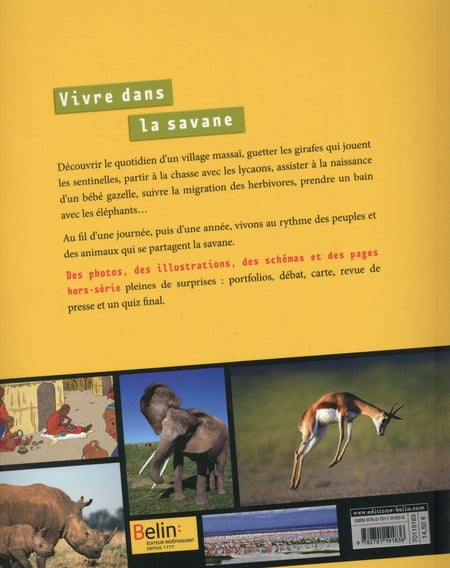 Vivre dans la savane : Nathalie Tordjman,Claire Perret - 2701191831 ...