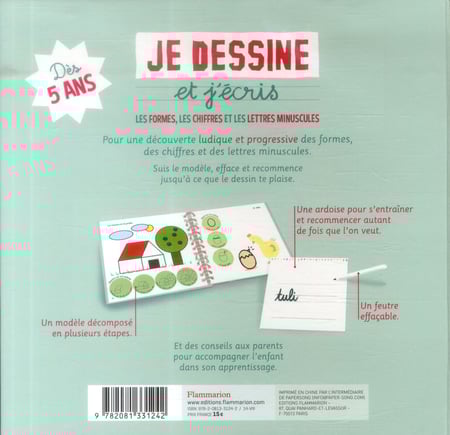 Je dessine et j'écris : Les Formes, les chiffres et les lettres ...