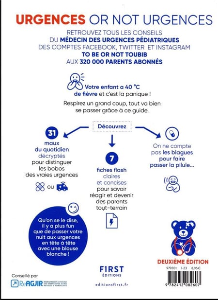Urgences or not urgences : Manuel de survie en milieu pédiatrique : To ...