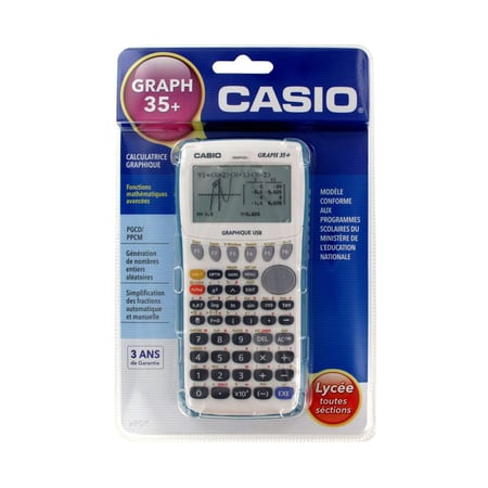 Calculatrice Graphique Casio GRAPH 35+- Calculatrices | Cultura