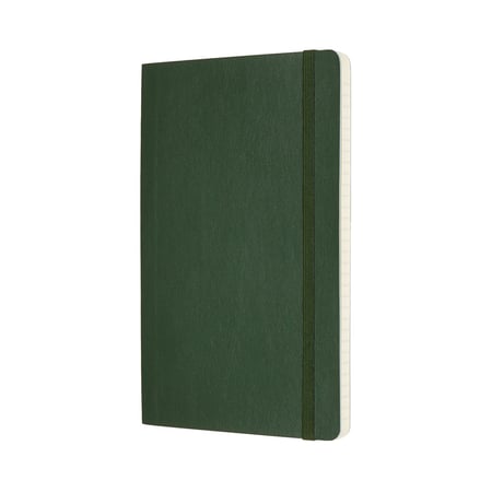 Carnet - 13 x 21 cm - Moleskine- Pages lignées - Vert mythe - Carnets ...