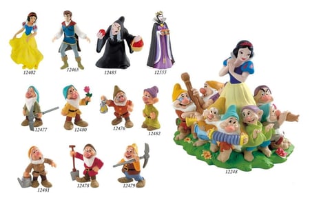 Figurine Blanche Neige Disney - Nain Timide - 6 cm - Jeux d'imagination ...