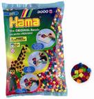 Sac 3000 perles Hama - néon mixte - 20151 - Perles à Repasser | Cultura