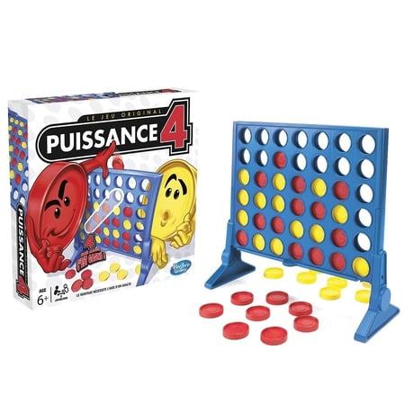 Puissance 4 - Hasbro - Jeux classiques | Cultura