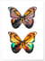 Poster Papillons | A3 : 29,7x42cm- Imagerie Murale - Encadrement | Cultura