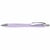 Stylo à bille - Encre bleue - Pointe large - Corps violet - Rétractable ...