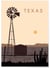 Poster Texas | A3 : 29,7x42cm- Imagerie Murale - Encadrement | Cultura