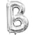 Ballon Lettre B Argent (33 cm) - Ballons - Décorer la maison - Fêtes et ...
