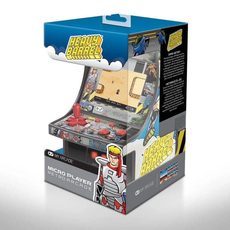 My arcade - Mini arcade Heavy Barrel - Retro gaming | Cultura