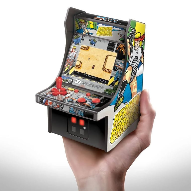 My arcade - Mini arcade Heavy Barrel - Retro gaming | Cultura