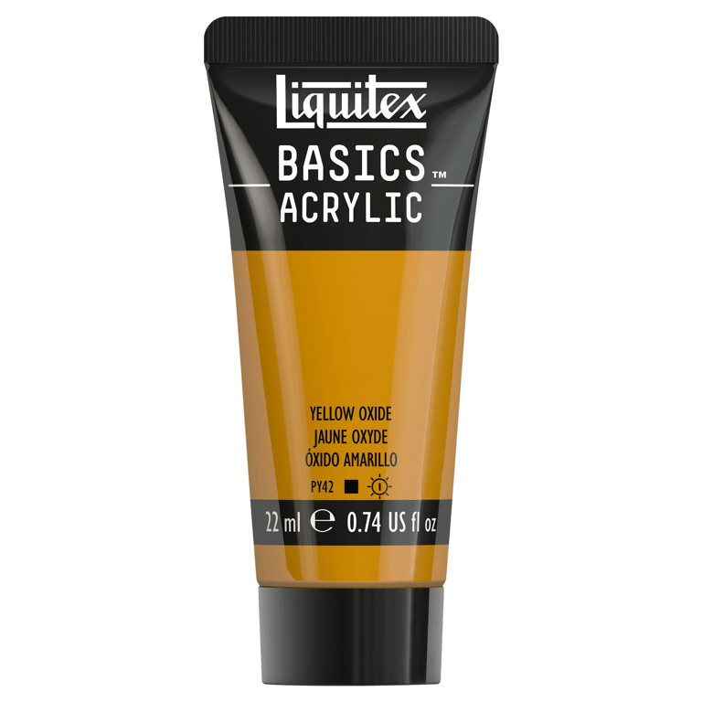 Liquitex - Basics Acrylic - jaune oxyde - 22 ml - Acrylique étude ...