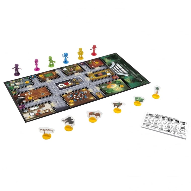 Jeu de plateau Cluedo Junior - De 5 à 7 ans - Jeux de société enfants ...