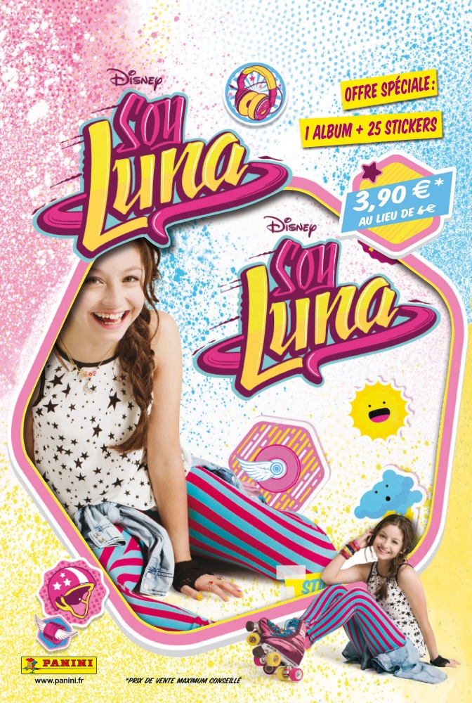 Album + 25 stickers Panini - Soy Luna | Cultura