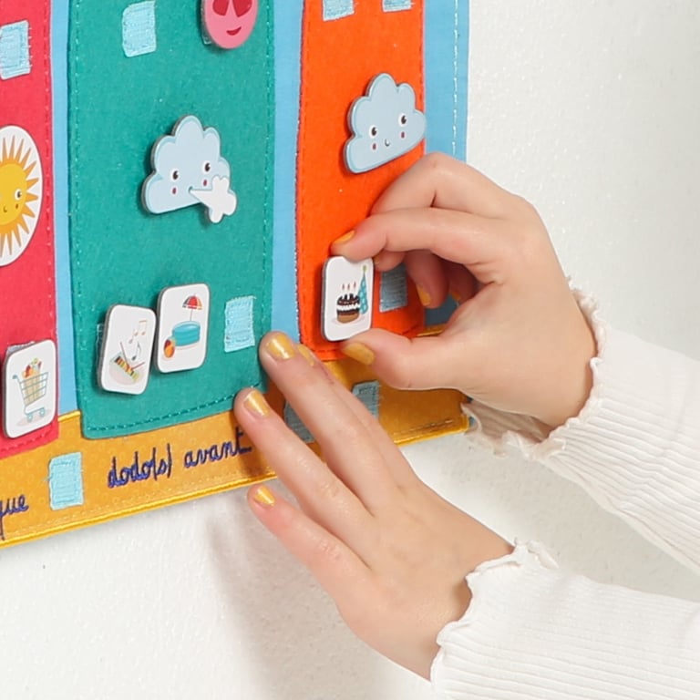 Calendrier - Le temps qui passe - Découvrir les chiffres et le temps ...