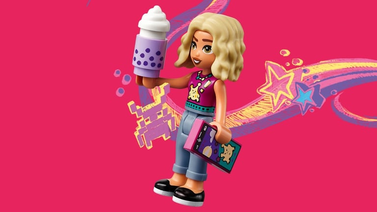 La boutique mobile de bubble tea - LEGO® Friends - 41733 | Cultura