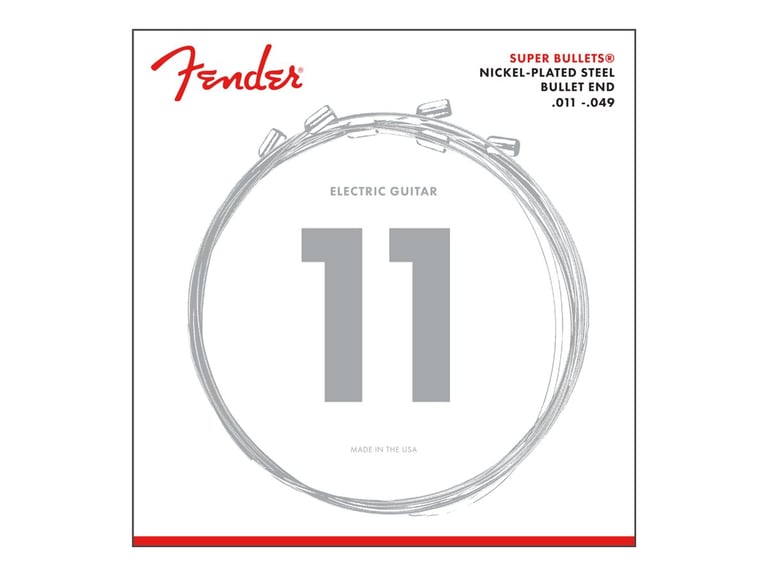 SUPER BULLET® STRINGS, NICKEL PLATED STEEL, BULLET END, 3250M GAUGES ...