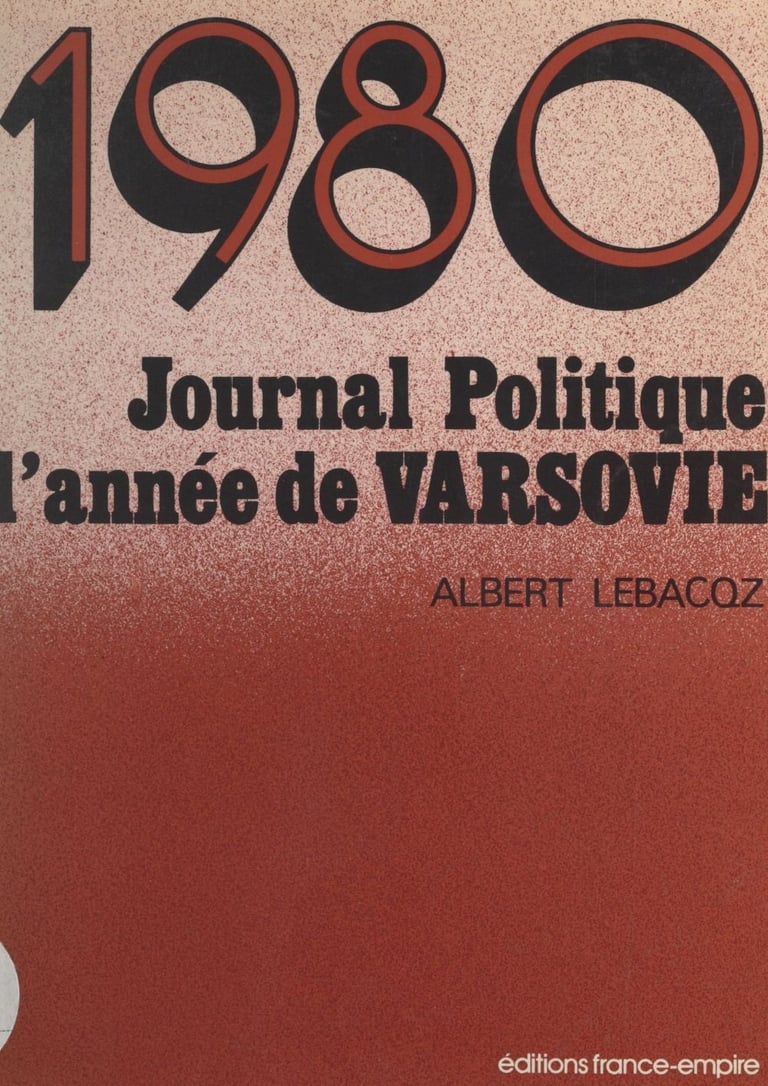 1980, journal politique de l'année de Varsovie - 9782307371397 - Ebook ...