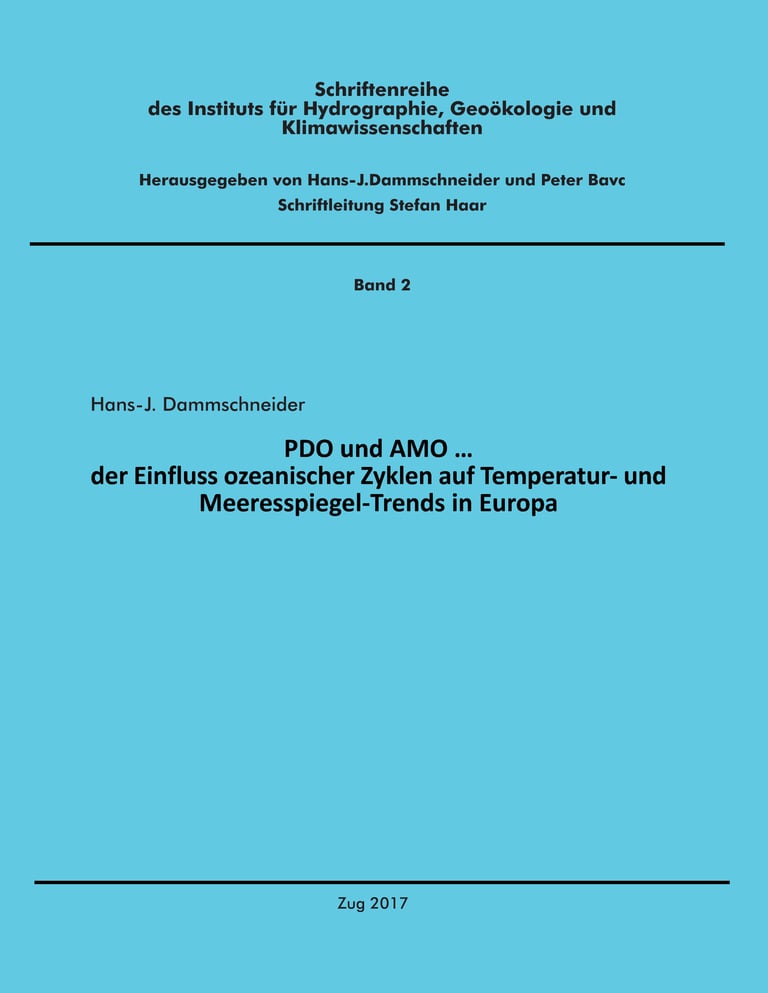 PDO und AMO ... - der Einfluss ozeanischer Zyklen auf Temperatur- und ...