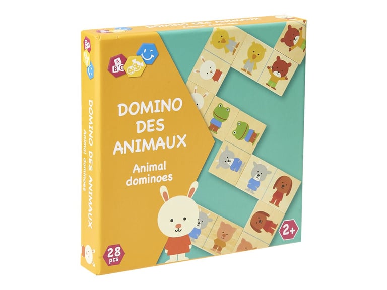 Domino des animaux - Jeux d'association - Premiers jeux | Cultura