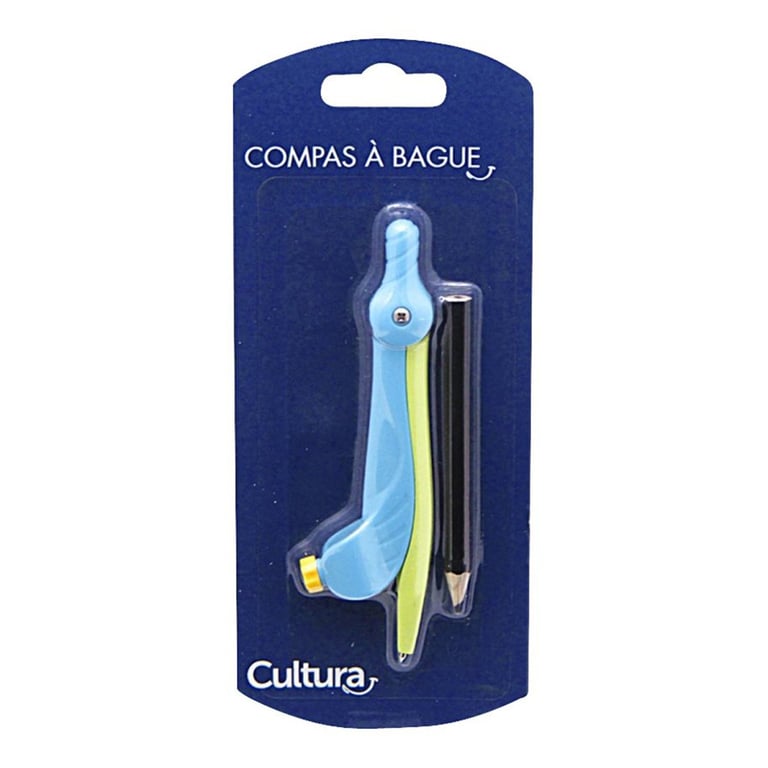 Compas à bague avec crayon - Cultura - Matériels Géometrie - Dessin ...
