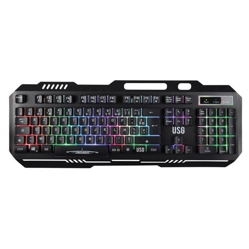Clavier gaming USG Crusader - noir - Claviers Gamers - Boutique Gamer ...