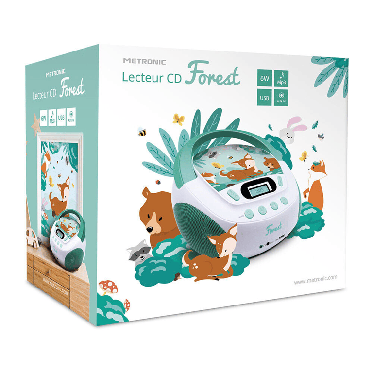 Lecteur CD/MP3 avec port USB - Forest - Metronic | Cultura