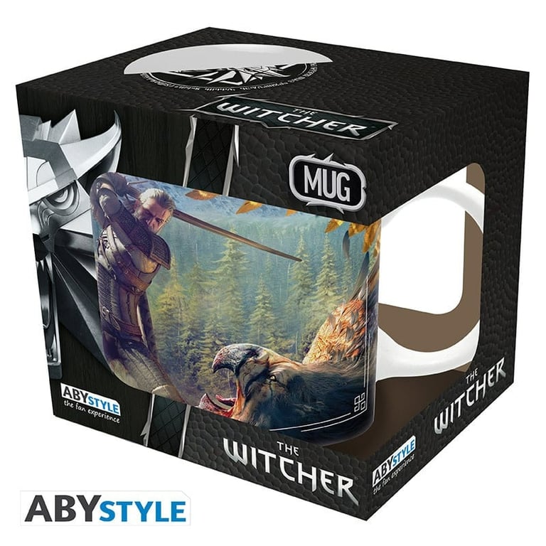Mug The Witcher - 320 ml - Geralt et le Griffon - Tasses et gourdes ...