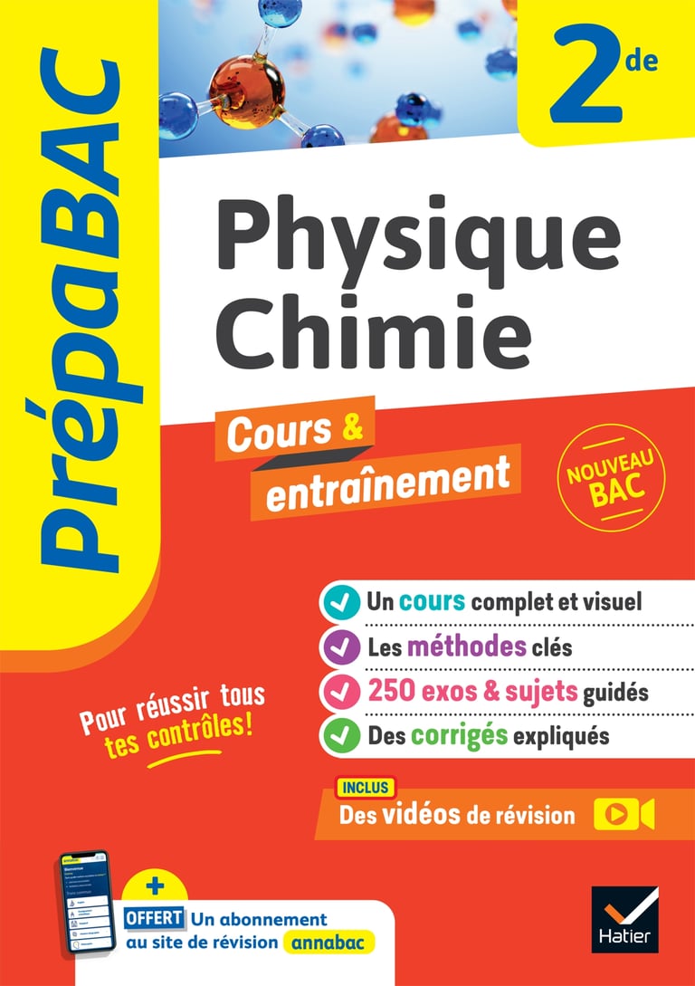 Prépabac Physique-chimie 2de - nouveau programme de Seconde : Nathalie Benguigui,Jacques Royer ...