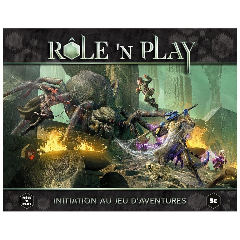Role'n play - Boîte d'initiation au jeu de rôle - Kit d'initiation jeux ...
