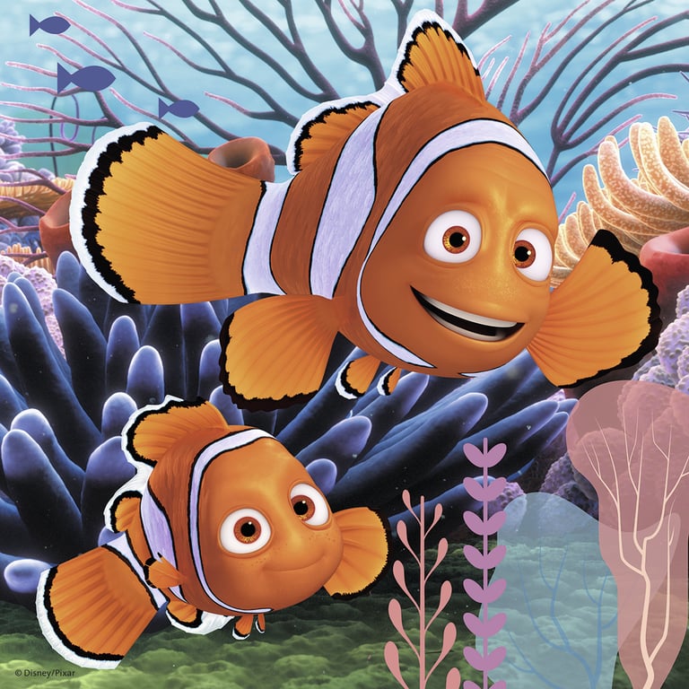Le Monde de Dory - Dory trouvée 3 x 49 Pièces | Cultura