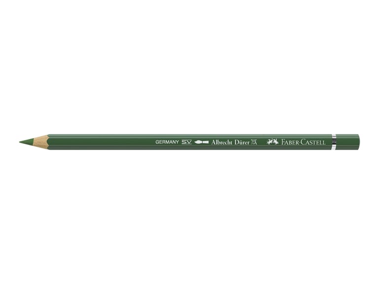 Crayon de couleur aquarellable Albrecht Dürer - n°167 vert permanent ...