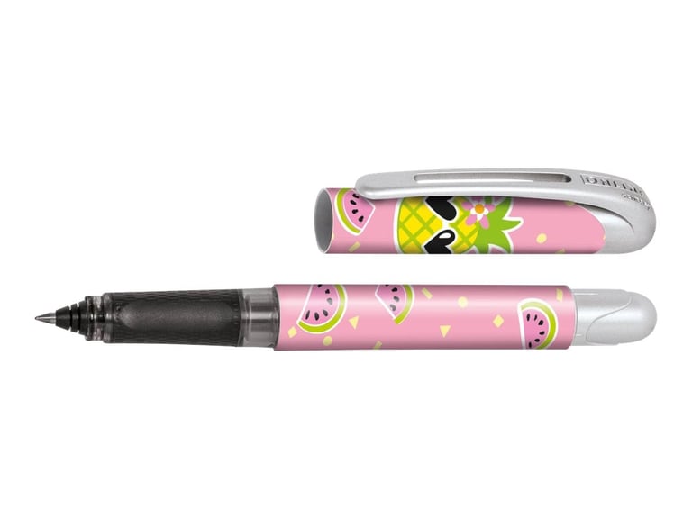 Stylo roller - Bleu - Collège - Pointe moyenne - Online - Pineapple ...