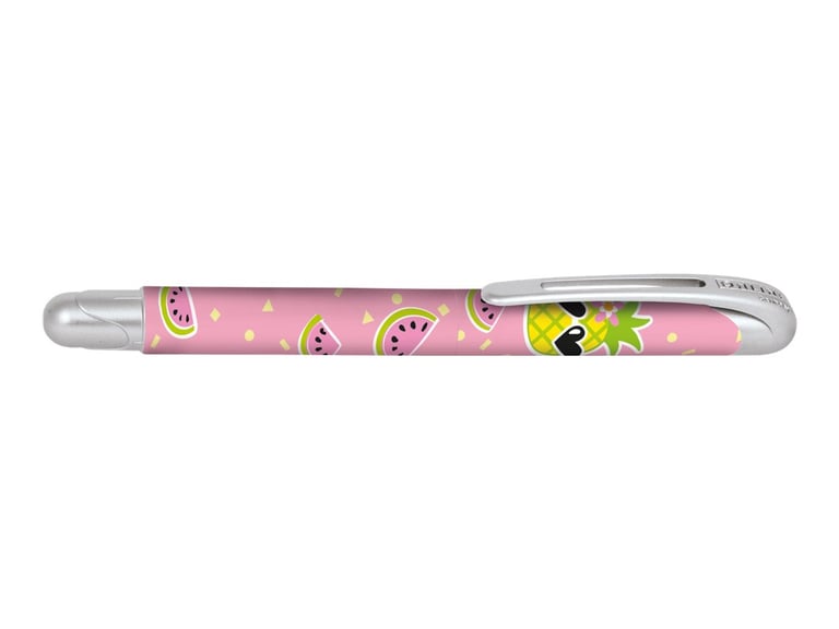 Stylo roller - Bleu - Collège - Pointe moyenne - Online - Pineapple ...