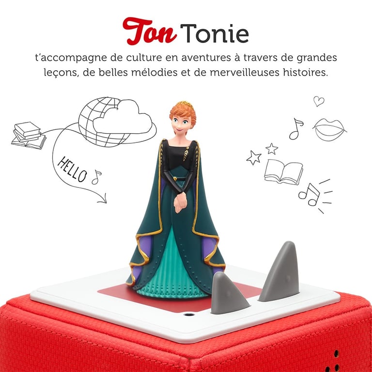 Figurine - Tonie - Reine des Neiges 2 - Anna - Jeux d'éveil interactifs ...