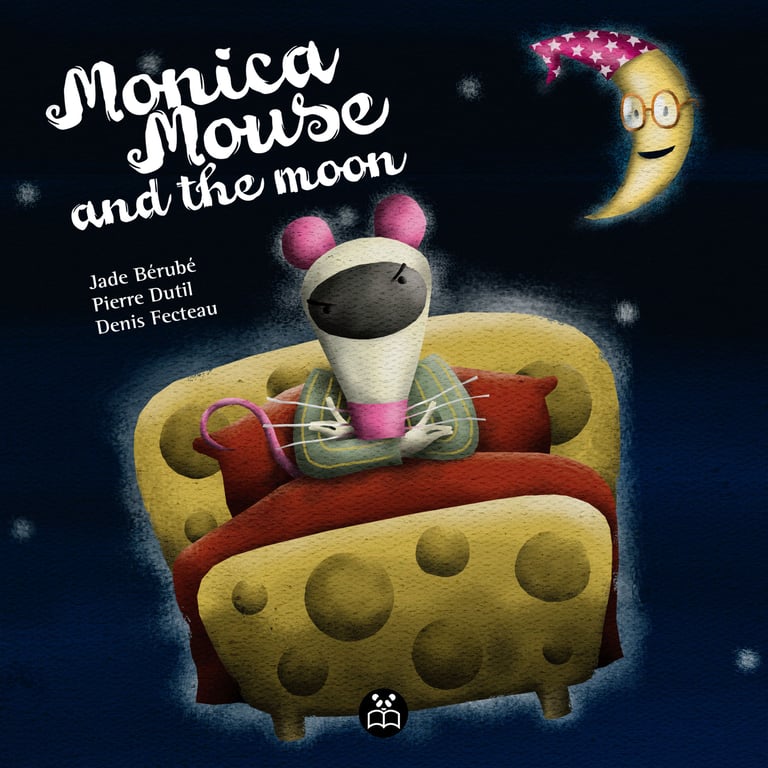 Monica Mouse and the moon - 9782924313558 - Ebook littérature | Cultura