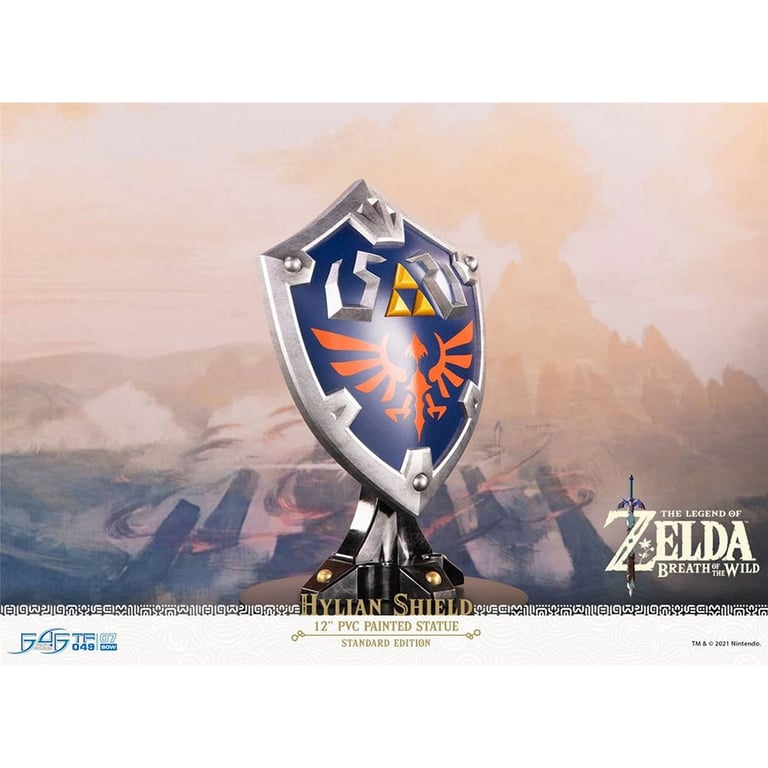 Figurine Bouclier Hylian Shield - Zelda - Produits dérivés jeux vidéo ...