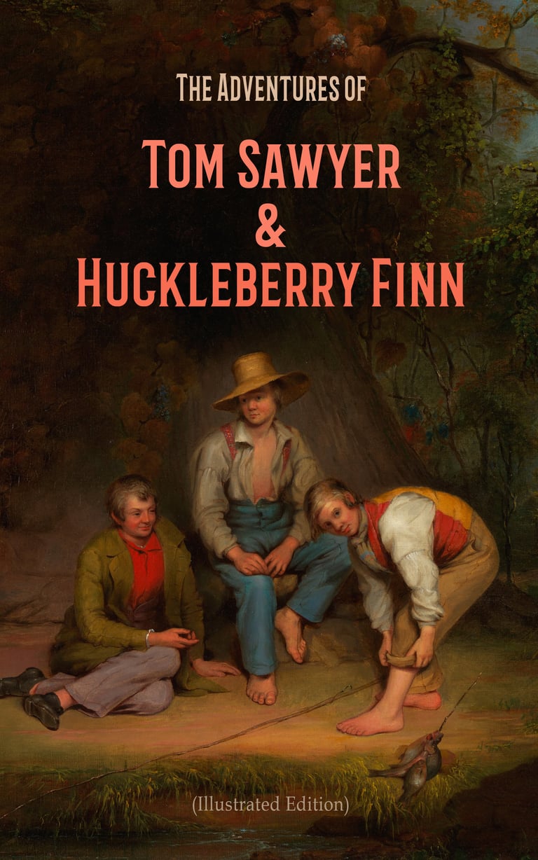The Adventures of Tom Sawyer & Huckleberry Finn (Illustrated Edition ...