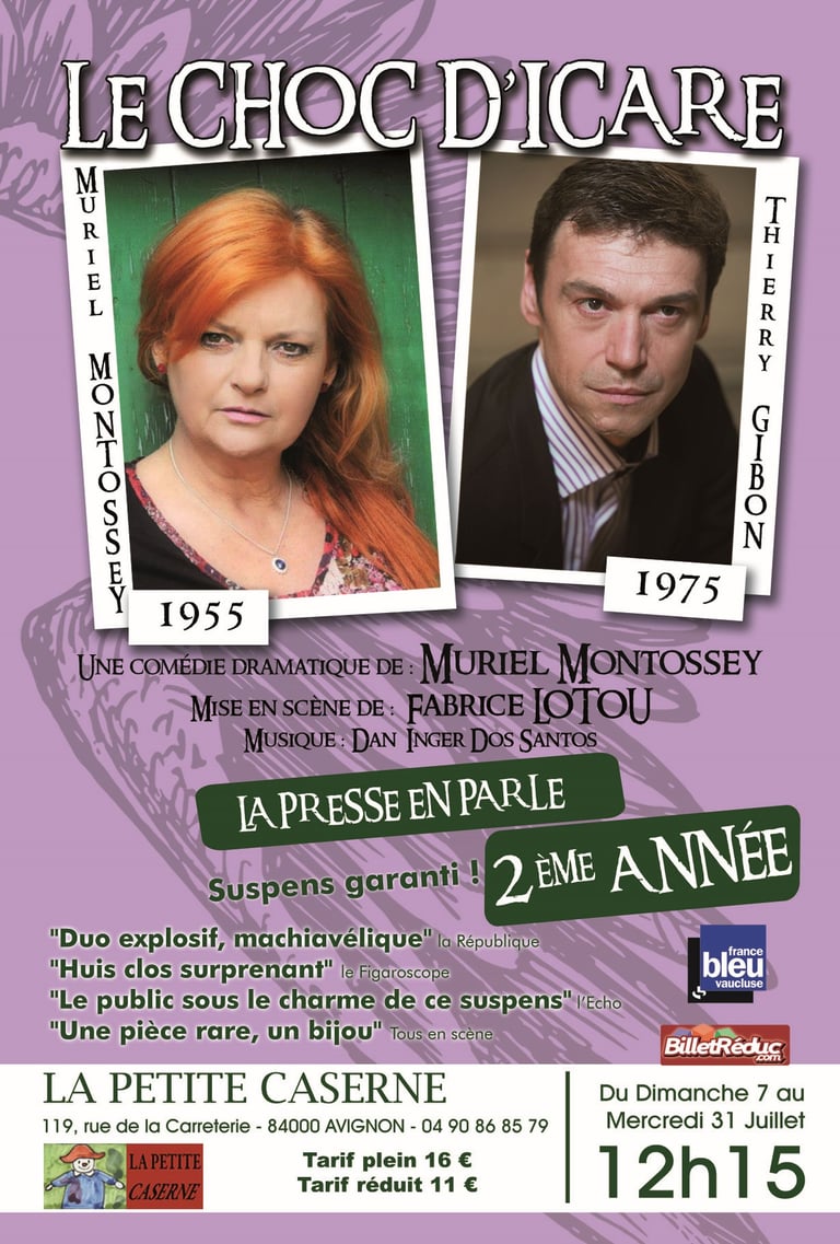 Le choc d'Icare - Comédie dramatique : Muriel Montossey - 9782359625028 ...