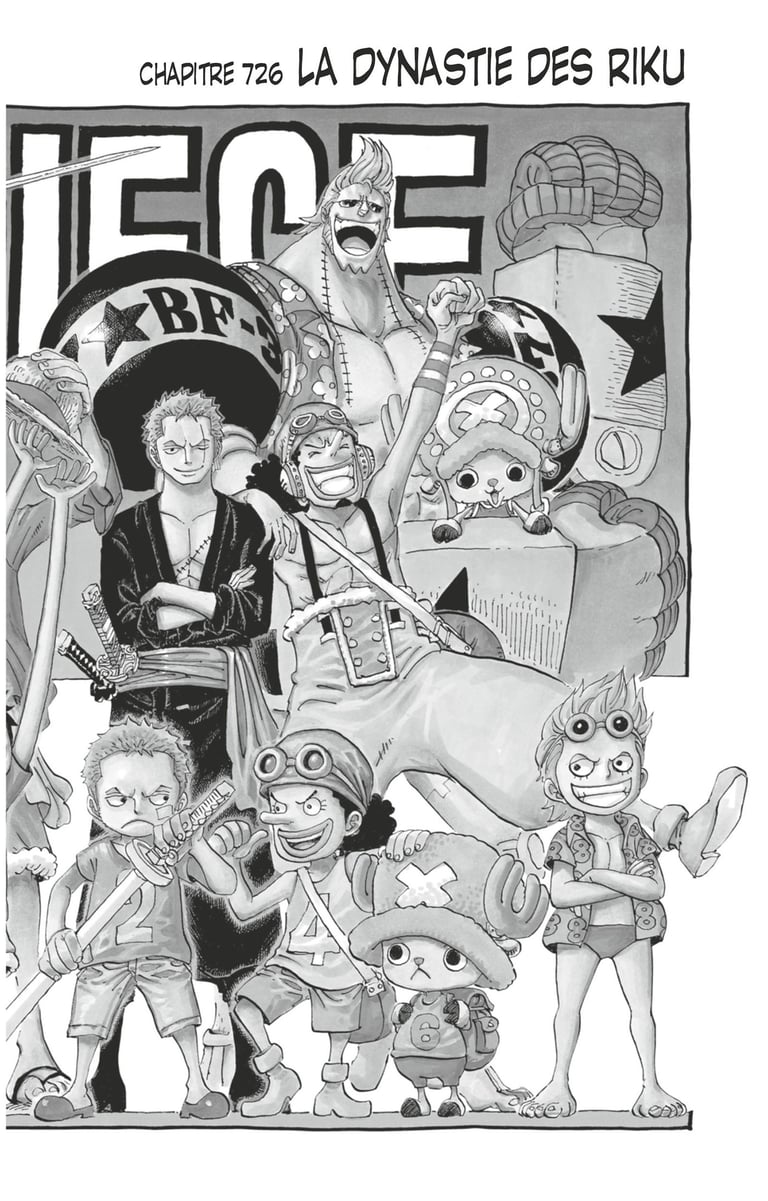 One Piece édition originale - Chapitre 726 - La dynastie des Riku ...